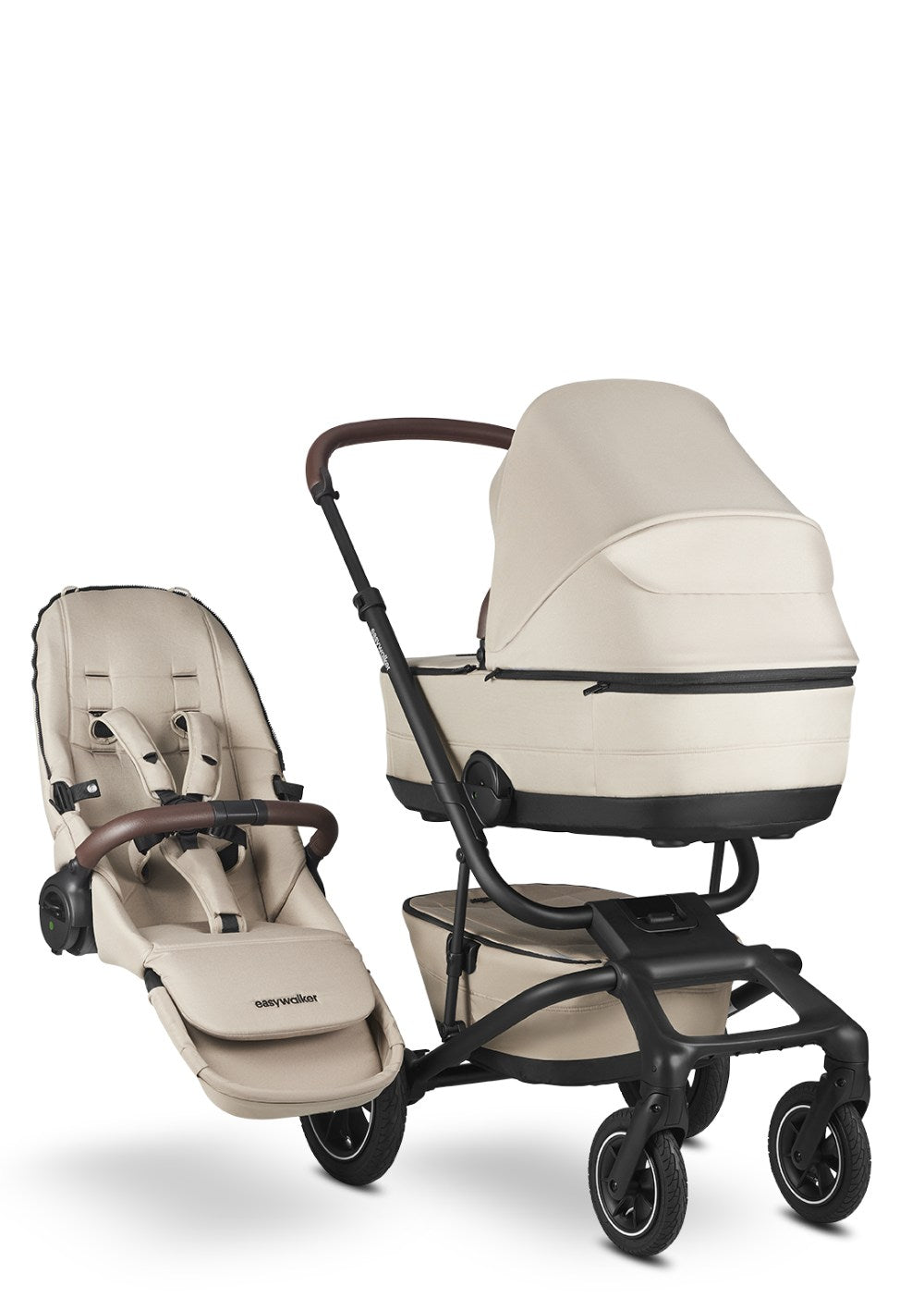 Easywalker Jimmey Explore Kinderwagen-Set Pearl Taupe | KIND DER STADT